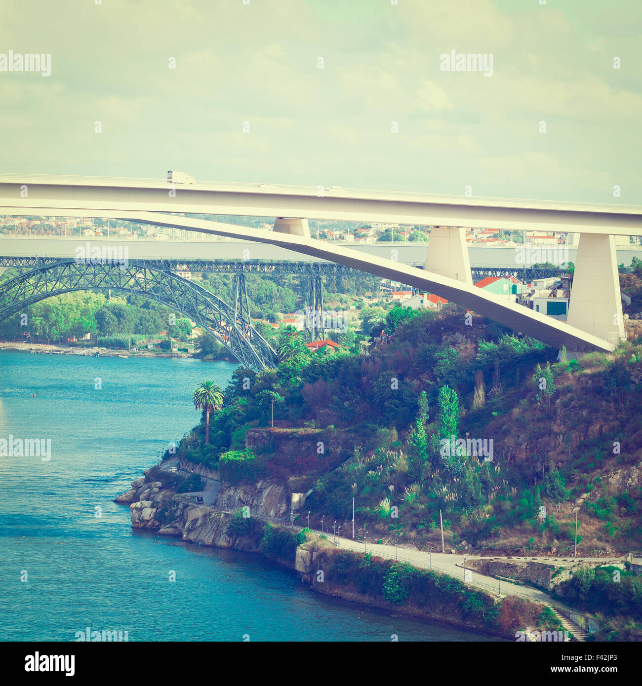 Center of Porto Stock Photo - Alamy