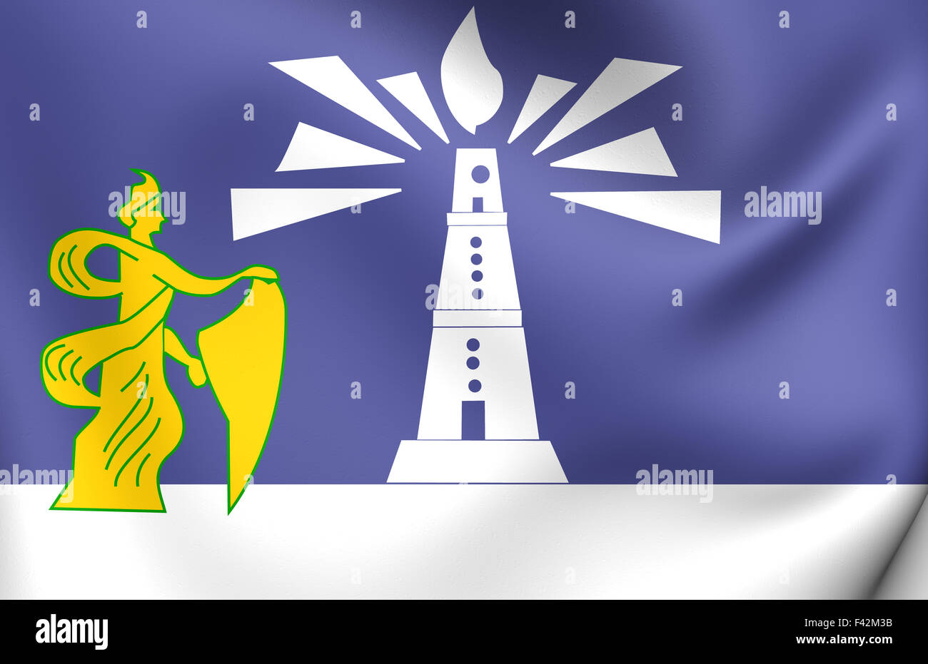 Flag of Alexandria Stock Photo - Alamy