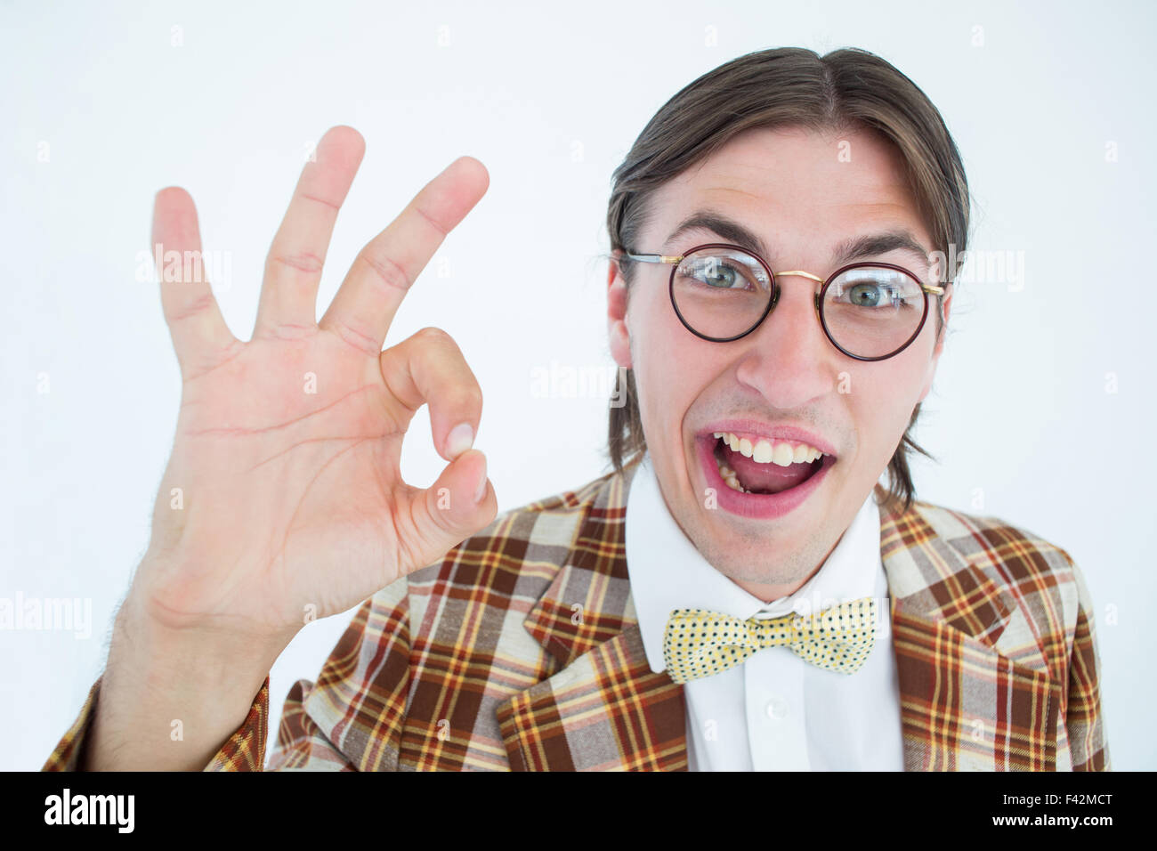 Doing the ok sign hi-res stock photography and images - Alamy