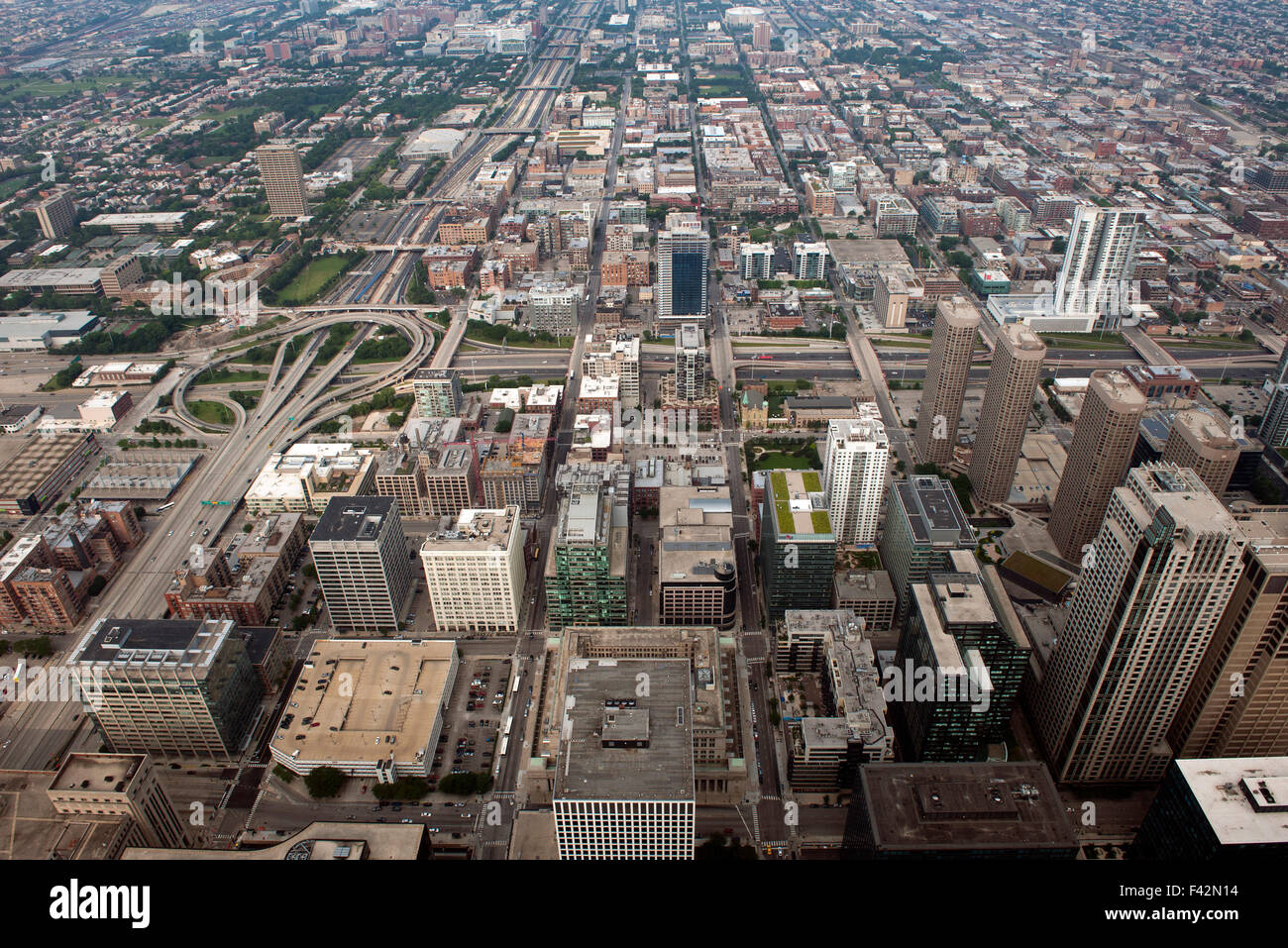Cityscape image chicago downtown hi-res stock photography and images ...