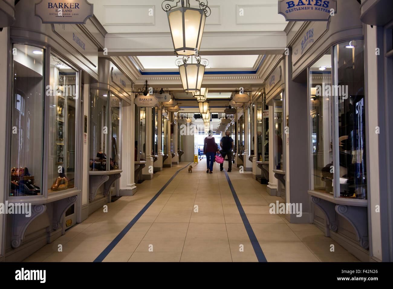 Princes Arcade Boutique Shopping Centre in Piccadilly - London UK Stock ...