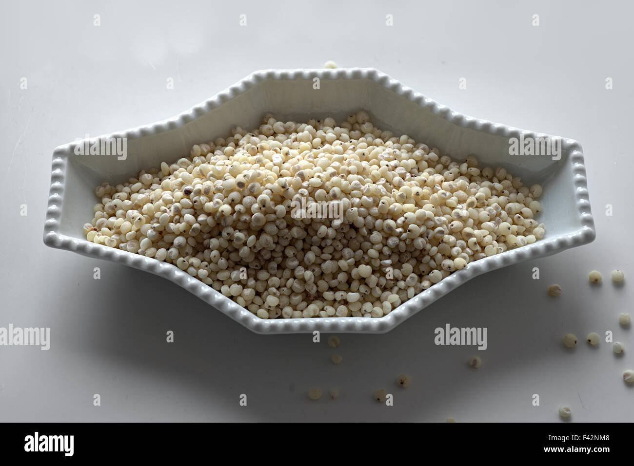 White Sorghum Seeds Stock Photo - Alamy