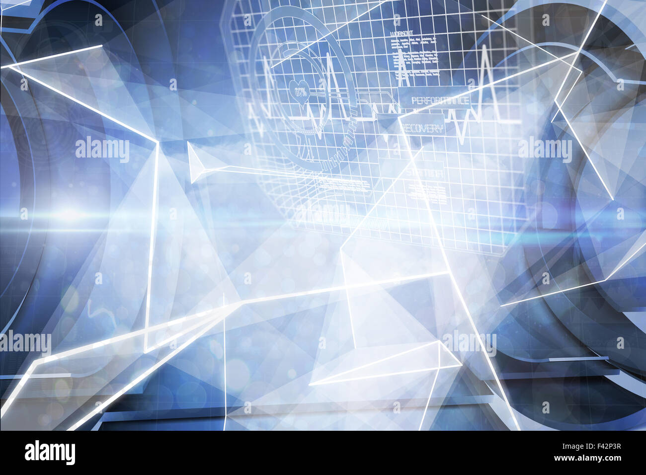 Digital composite futuristic interface hi-res stock photography and ...