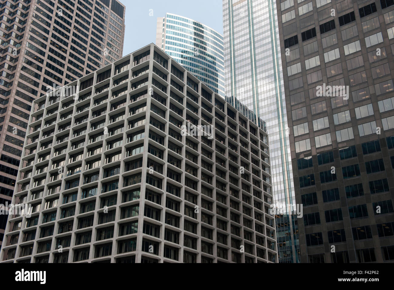 Modern skyscrapers, close-up Stock Photo - Alamy