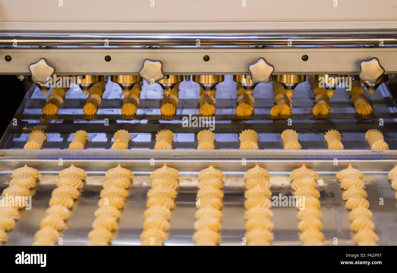 raw pastry on steel plate Stock Photo - Alamy