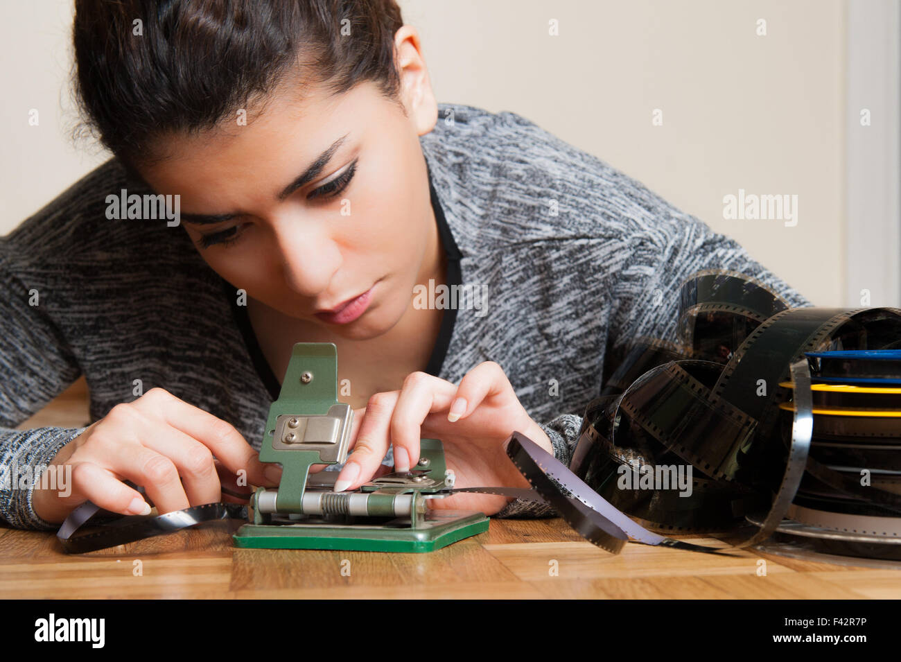 Film splicer hi-res stock photography and images - Alamy