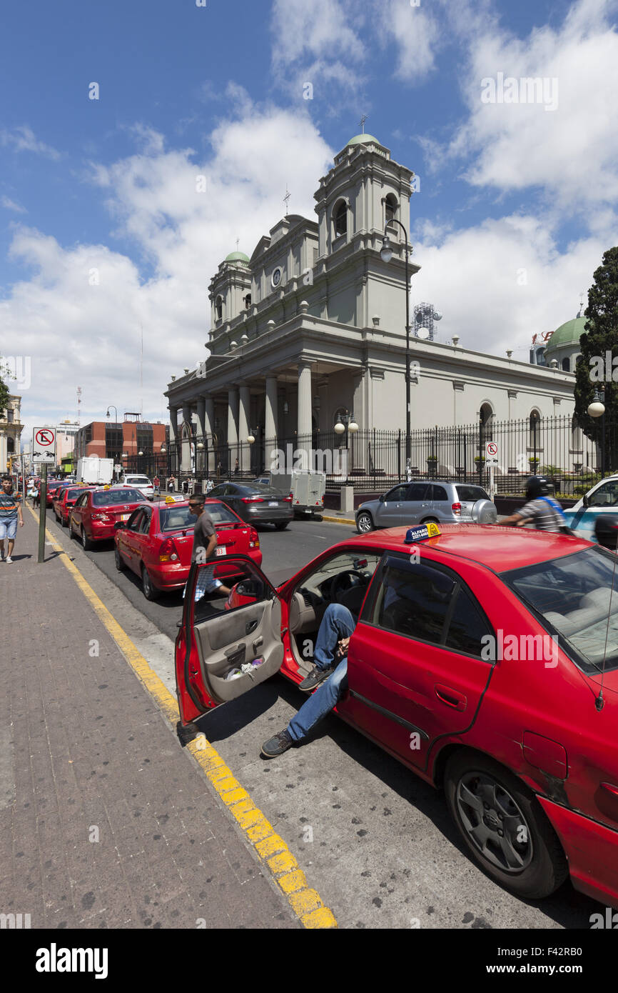 Taxis in San José, Costa Rica Stock Photo - Alamy