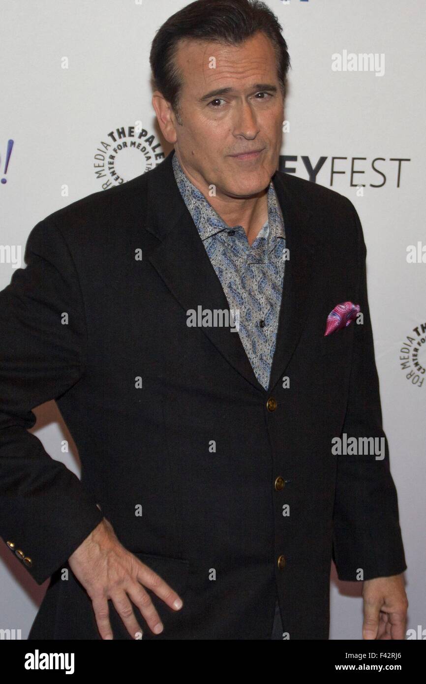 New York, NY, USA. 13th Oct, 2015. Bruce Campbell at arrivals for ...