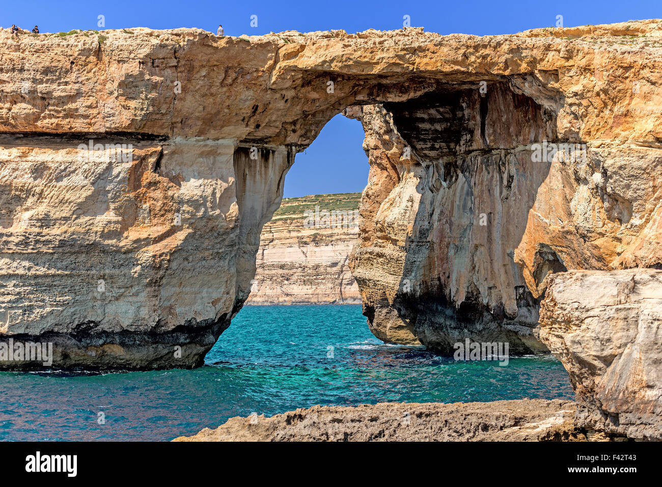 Azure Window in Gozo island Stock Photo - Alamy