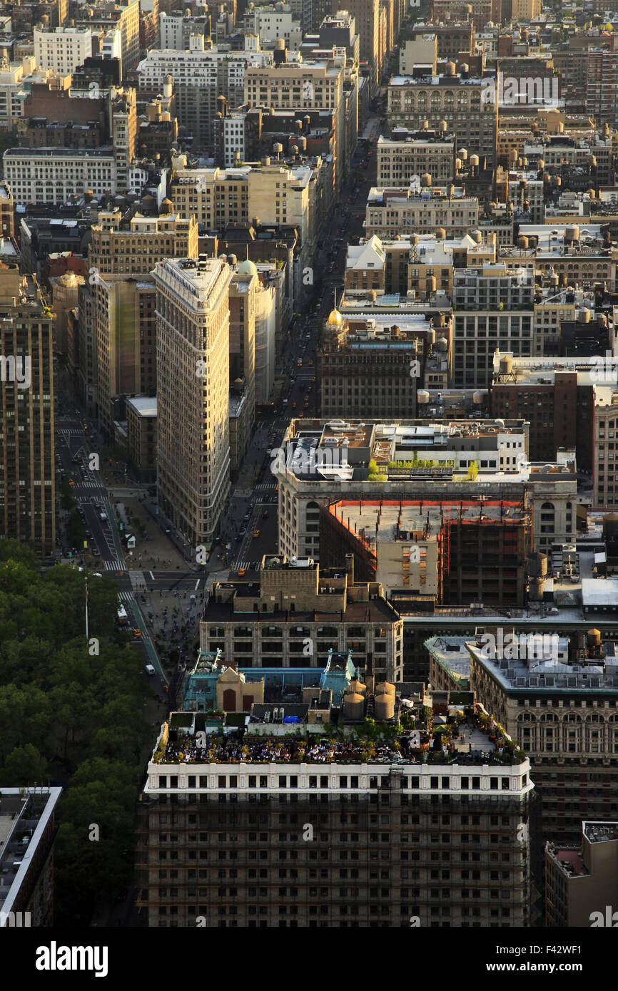 Flatiron building aerial hi-res stock photography and images - Alamy
