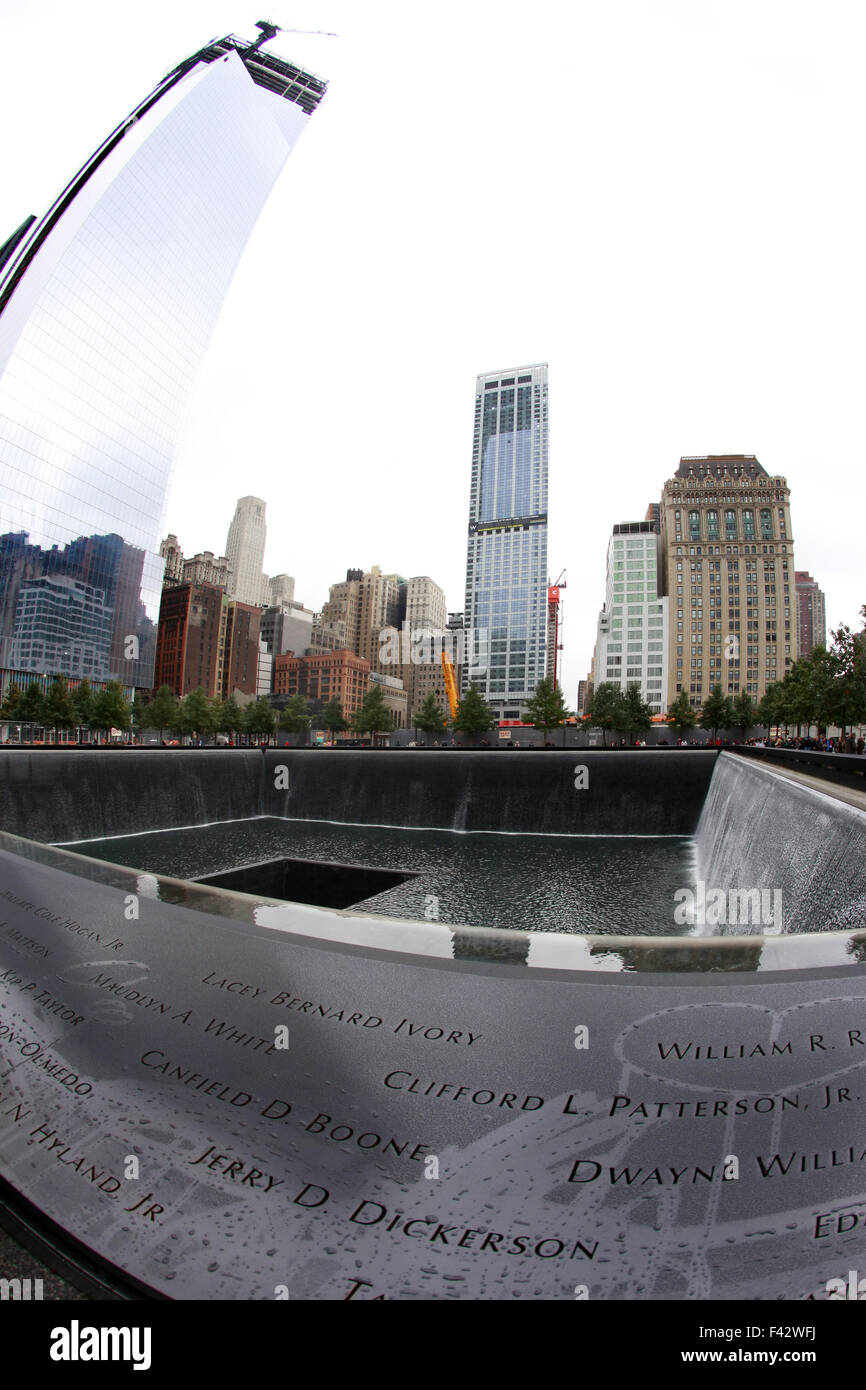 911 memorial fountains world hi-res stock photography and images - Alamy