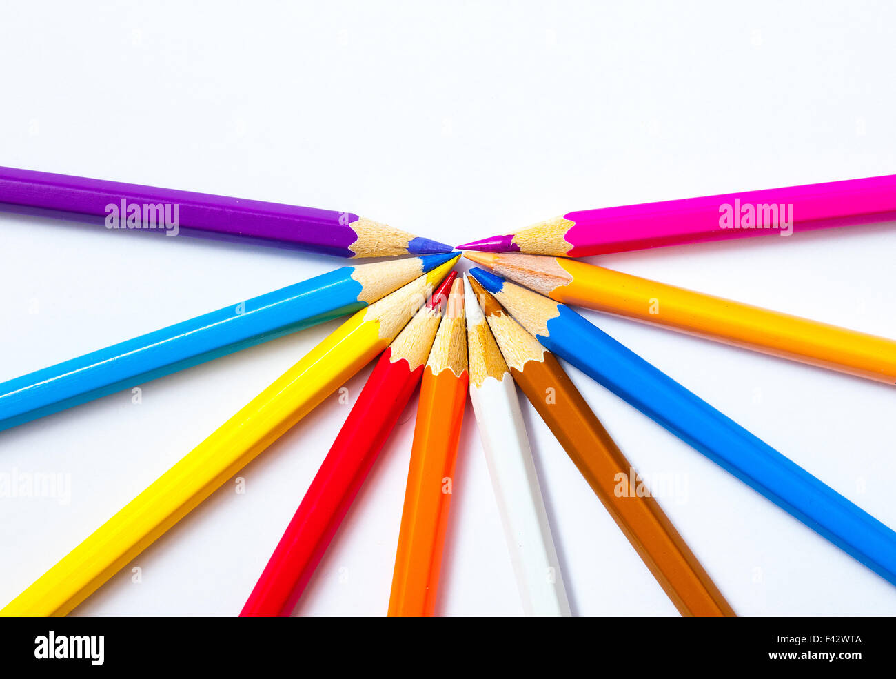 Pastel colored pencils hi-res stock photography and images - Alamy
