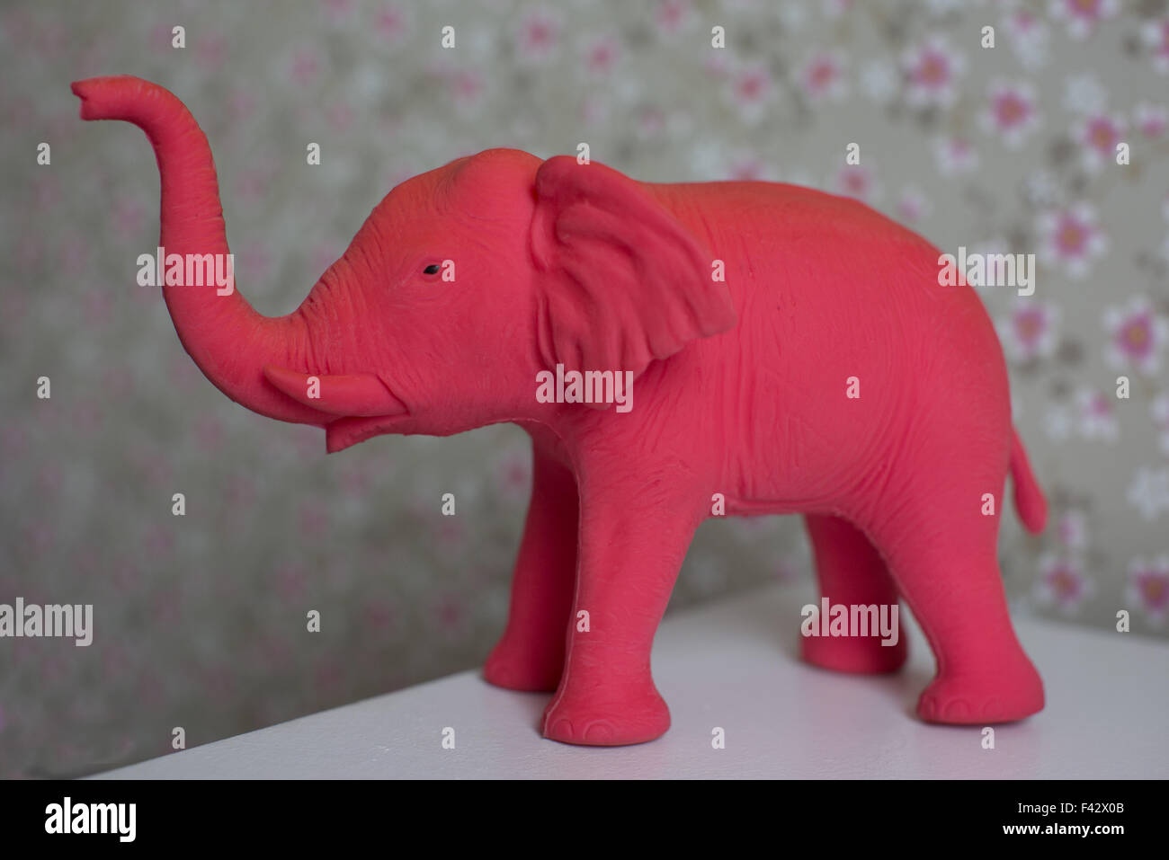 Toy elephant figure Stock Photo - Alamy