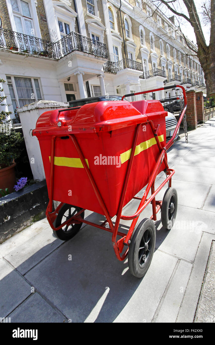Postman cart trolley hi-res stock photography and images - Alamy