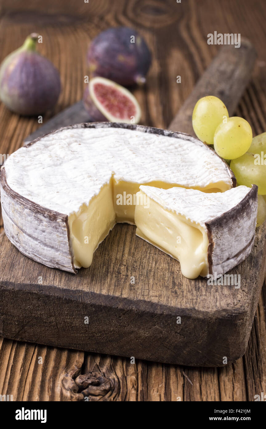 french tomme cheese Stock Photo - Alamy