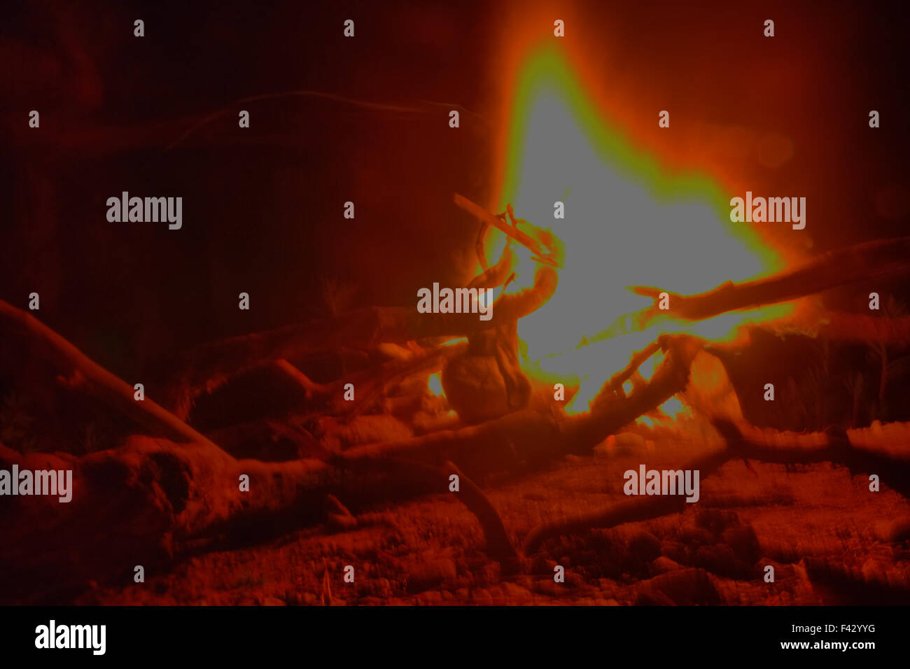 Nigh of fire hi-res stock photography and images - Alamy