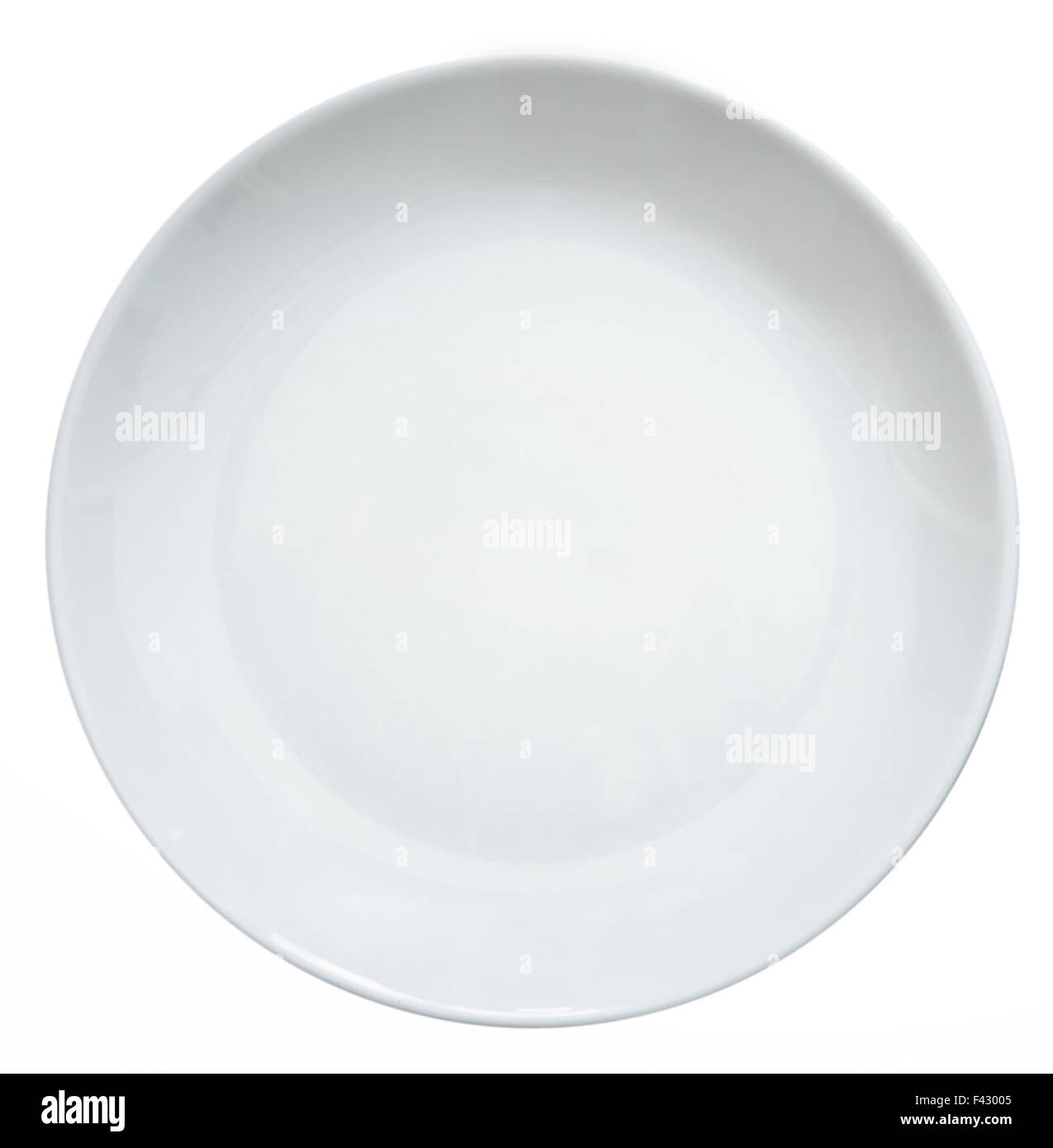 Empty dinner plate Cut Out Stock Images & Pictures - Alamy
