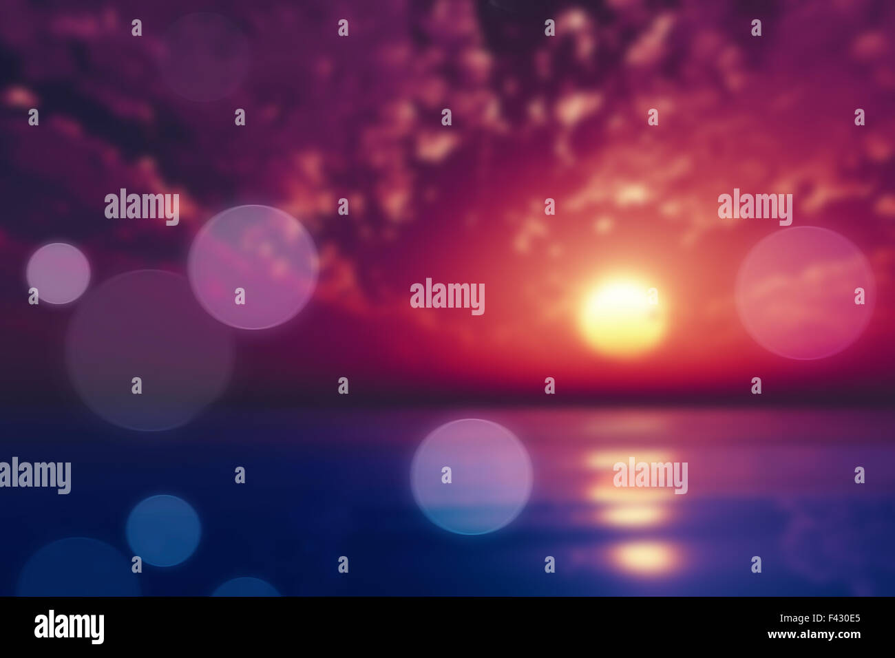 Blur sunset hi-res stock photography and images - Alamy