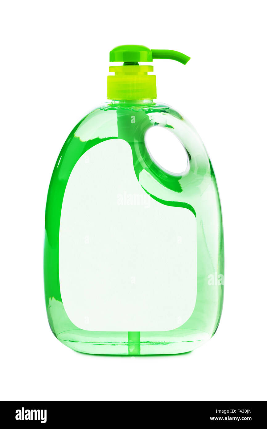 Blank green plastic pump Cut Out Stock Images & Pictures - Alamy