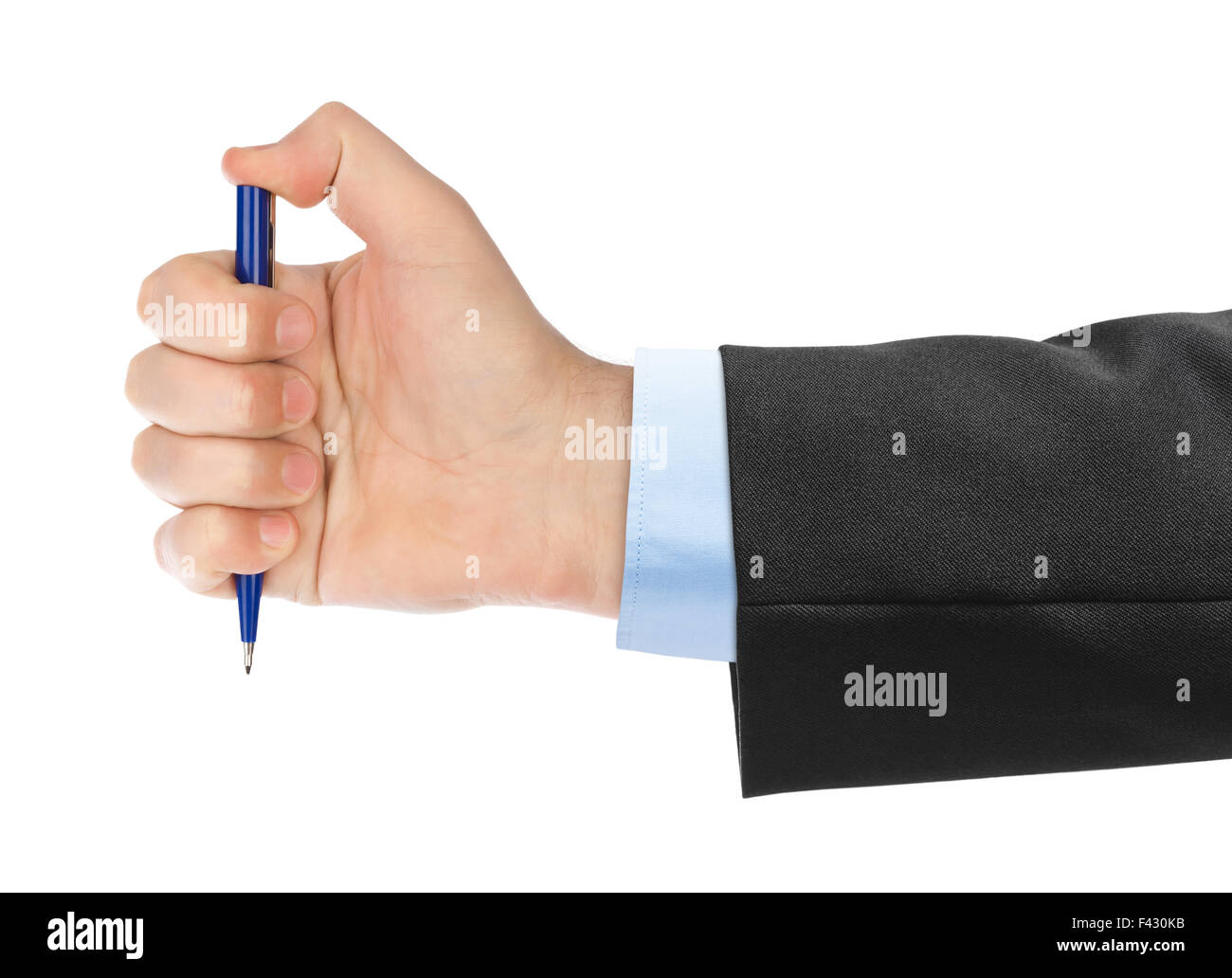 Pen in hand Stock Photo - Alamy