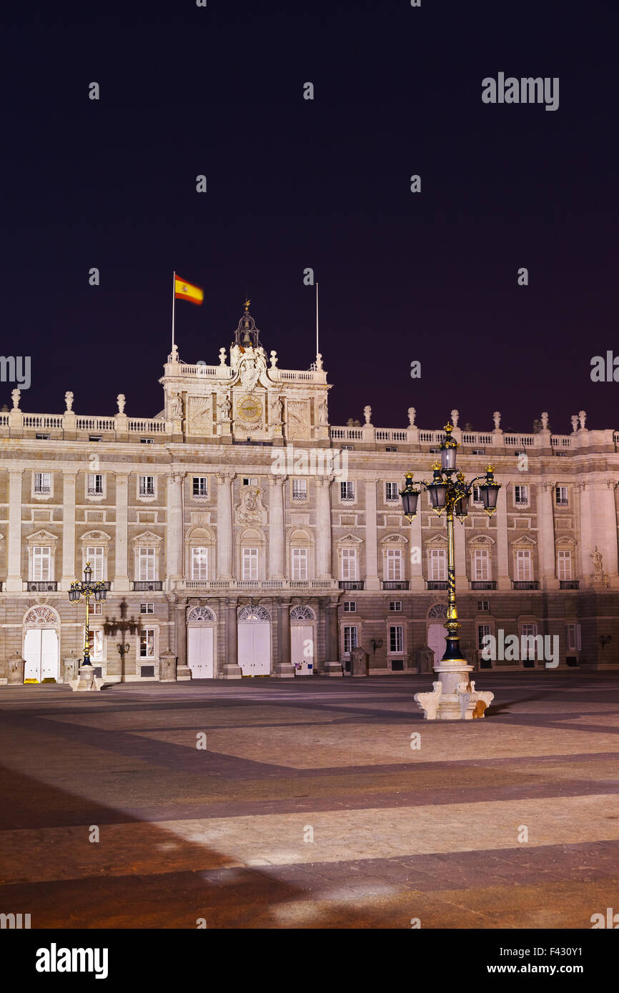Royal Palace at Madrid Spain Stock Photo - Alamy