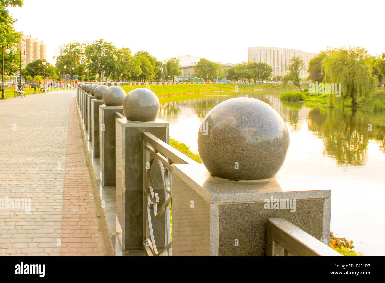 Lush green embankment hi-res stock photography and images - Alamy