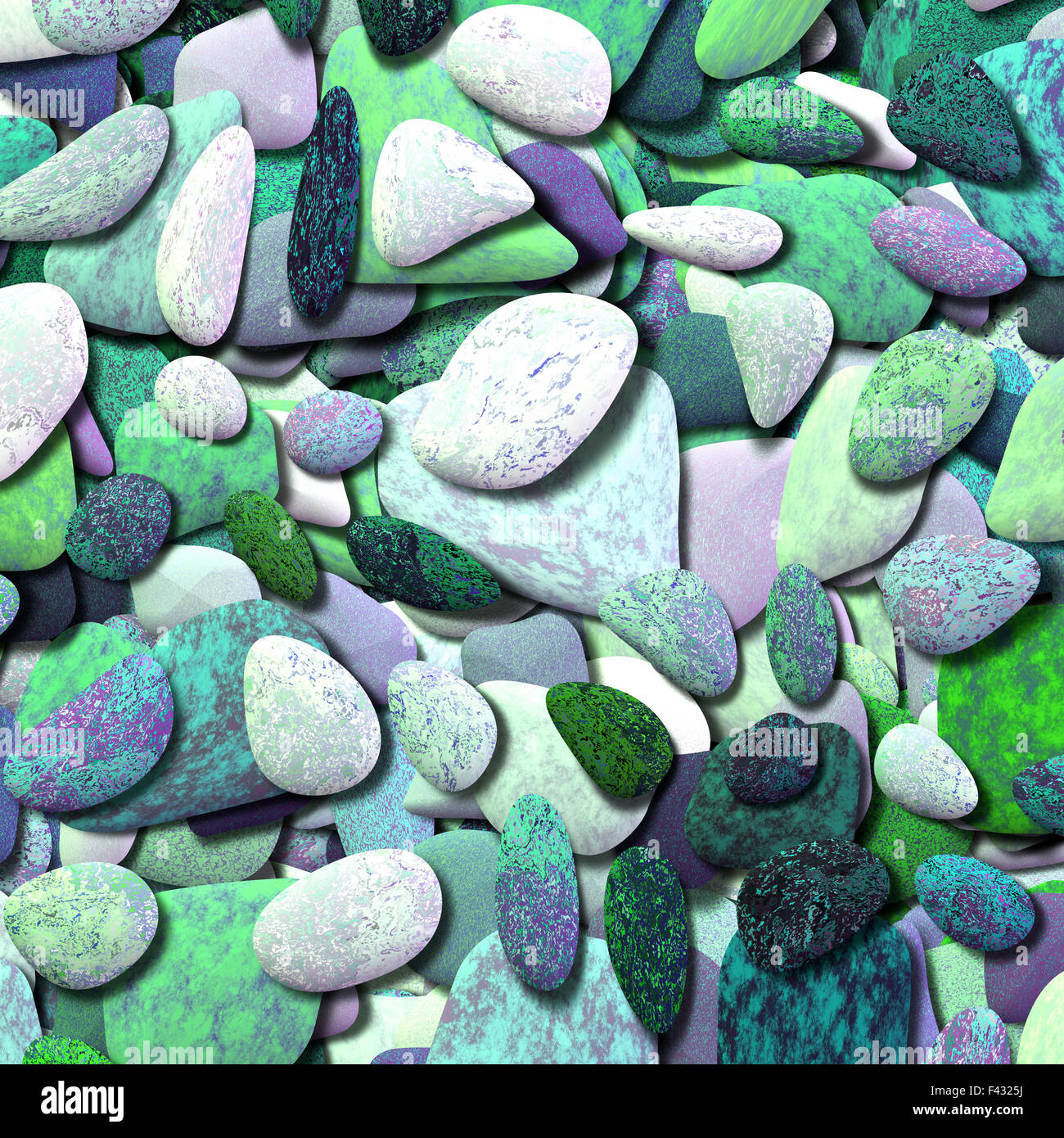 Different colored stones Stock Photo - Alamy