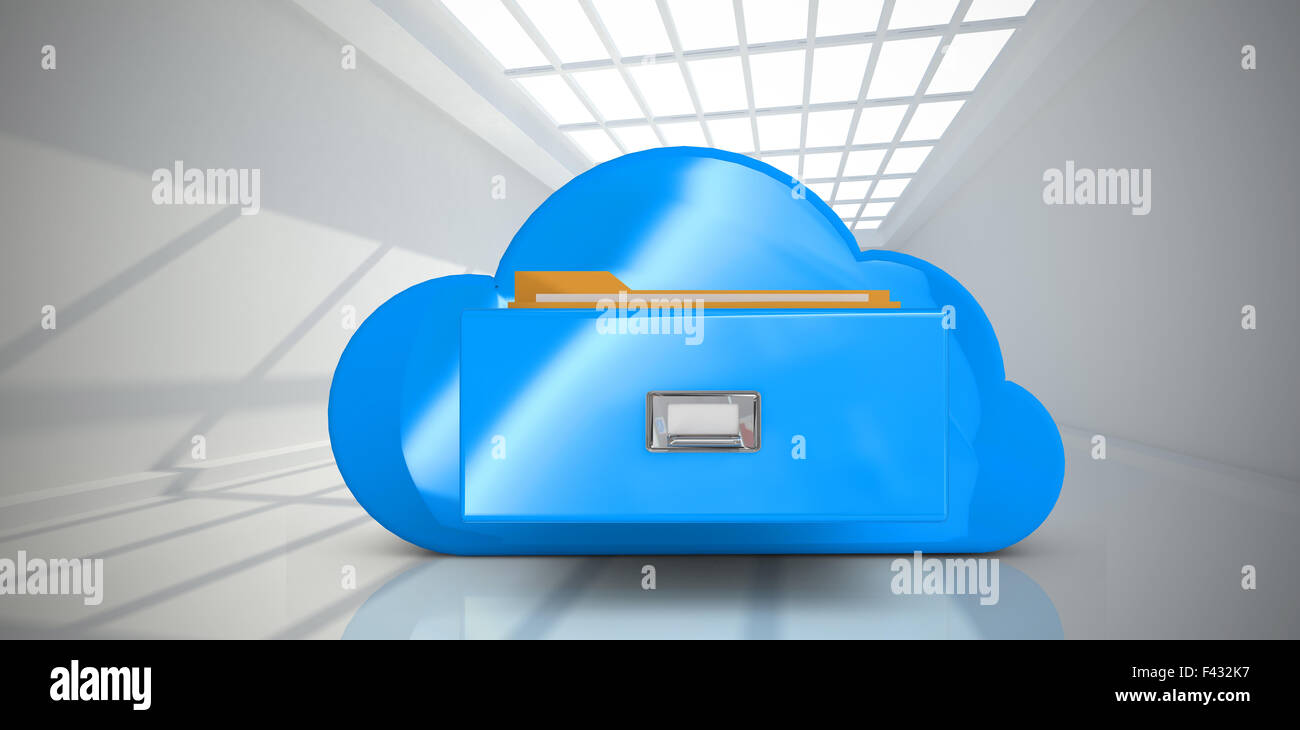 Composite image of cloud computing drawer Stock Photo - Alamy