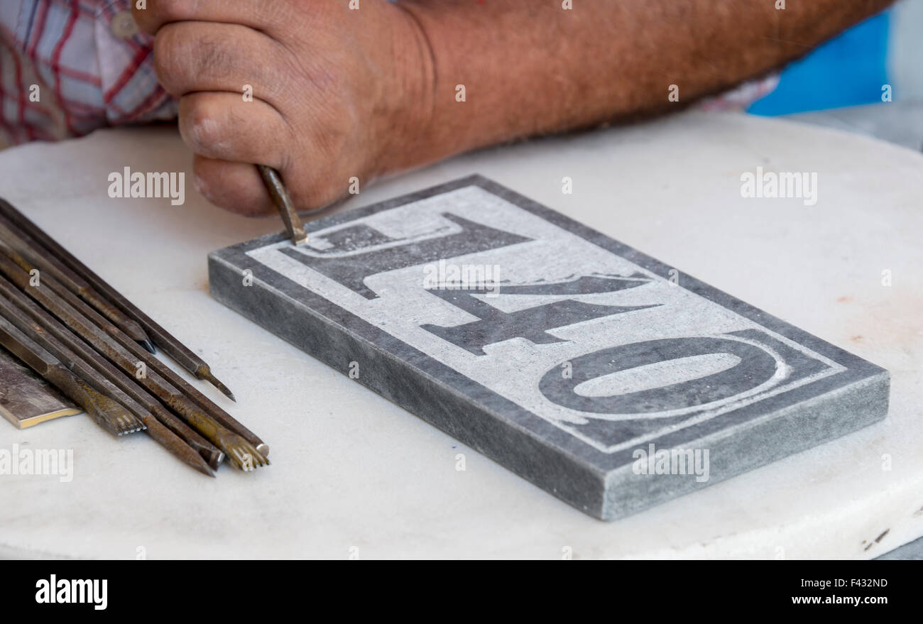 Stonecutter hi-res stock photography and images - Alamy