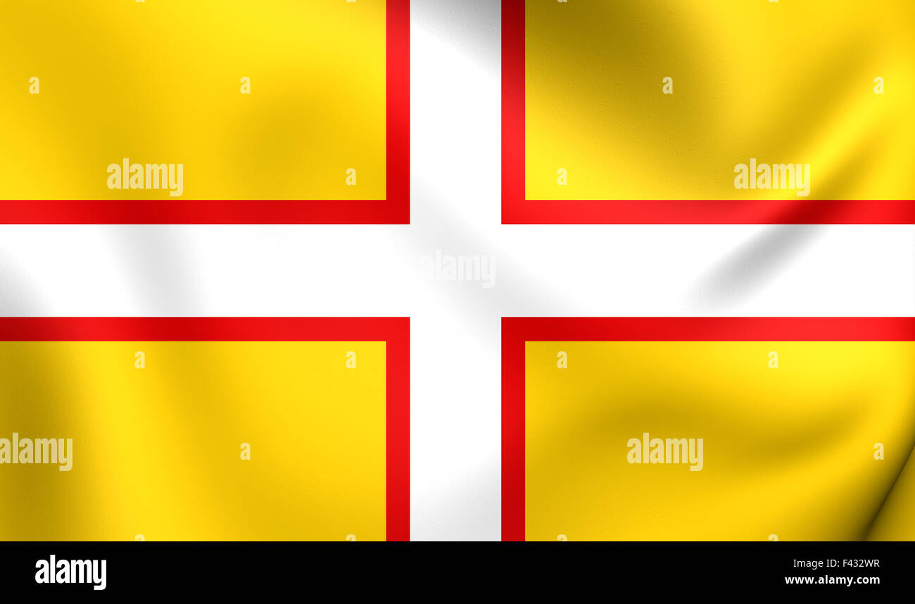 Flag of Dorset Stock Photo - Alamy