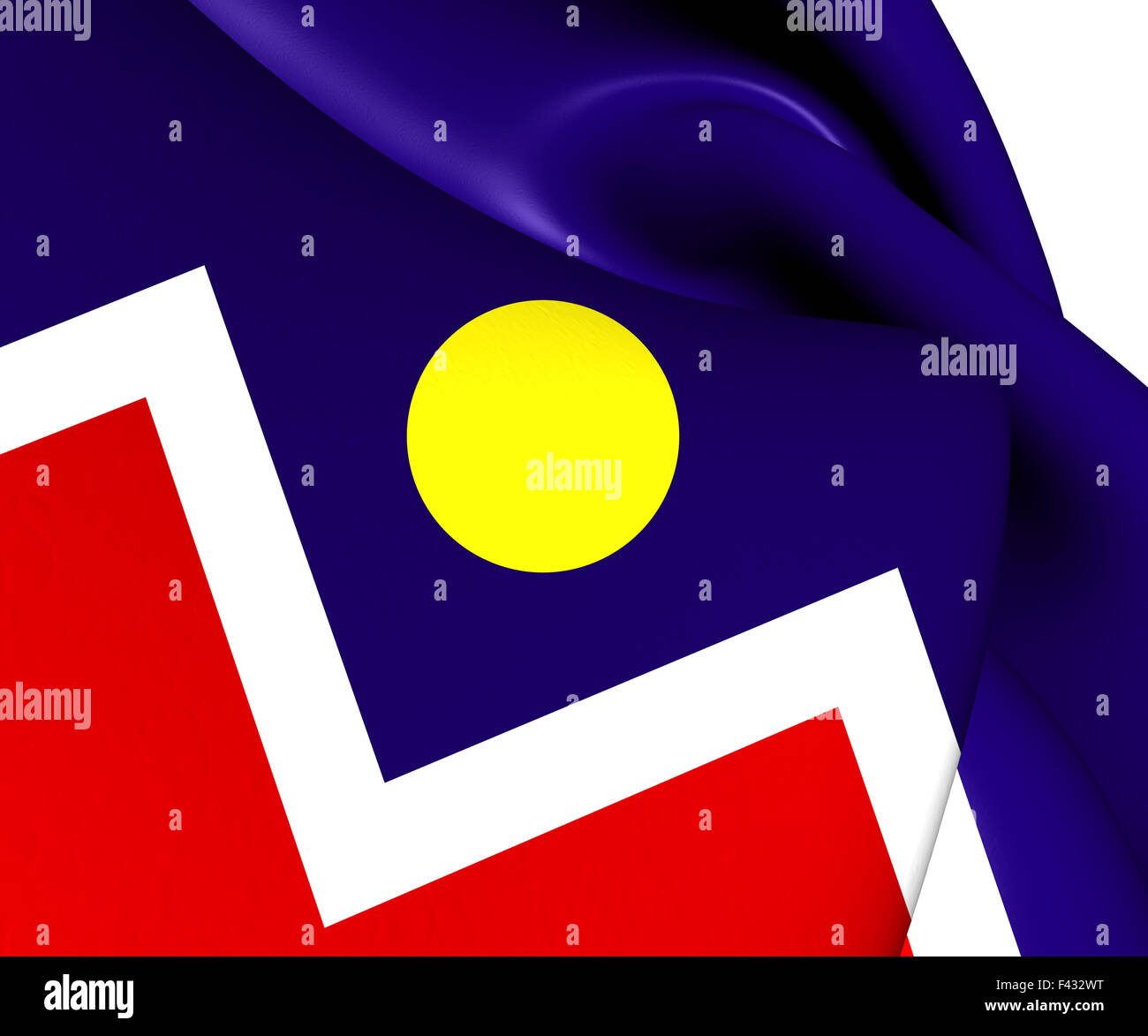 Denver city flag hi-res stock photography and images - Alamy