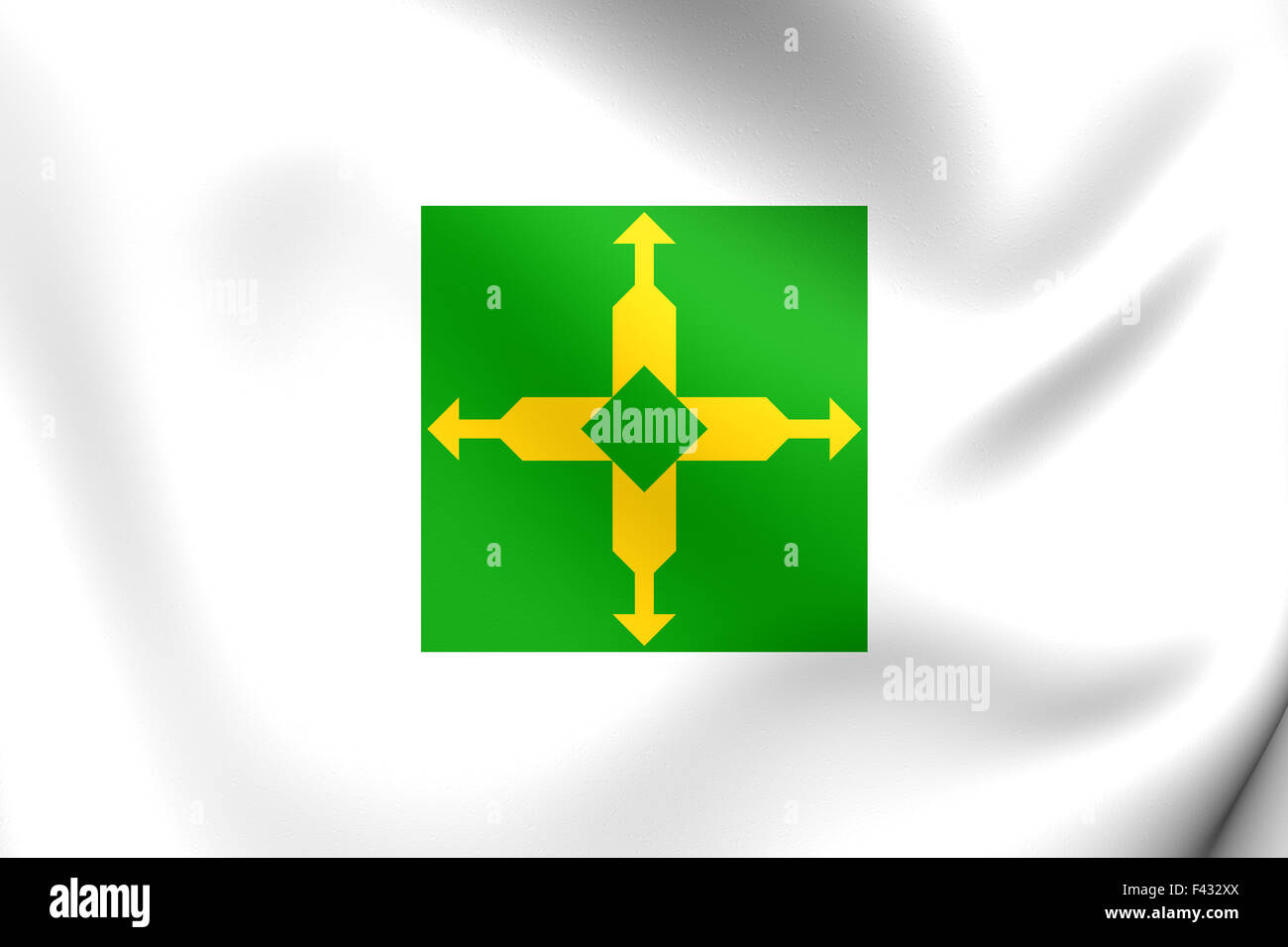 Flag of Federal District Stock Photo - Alamy