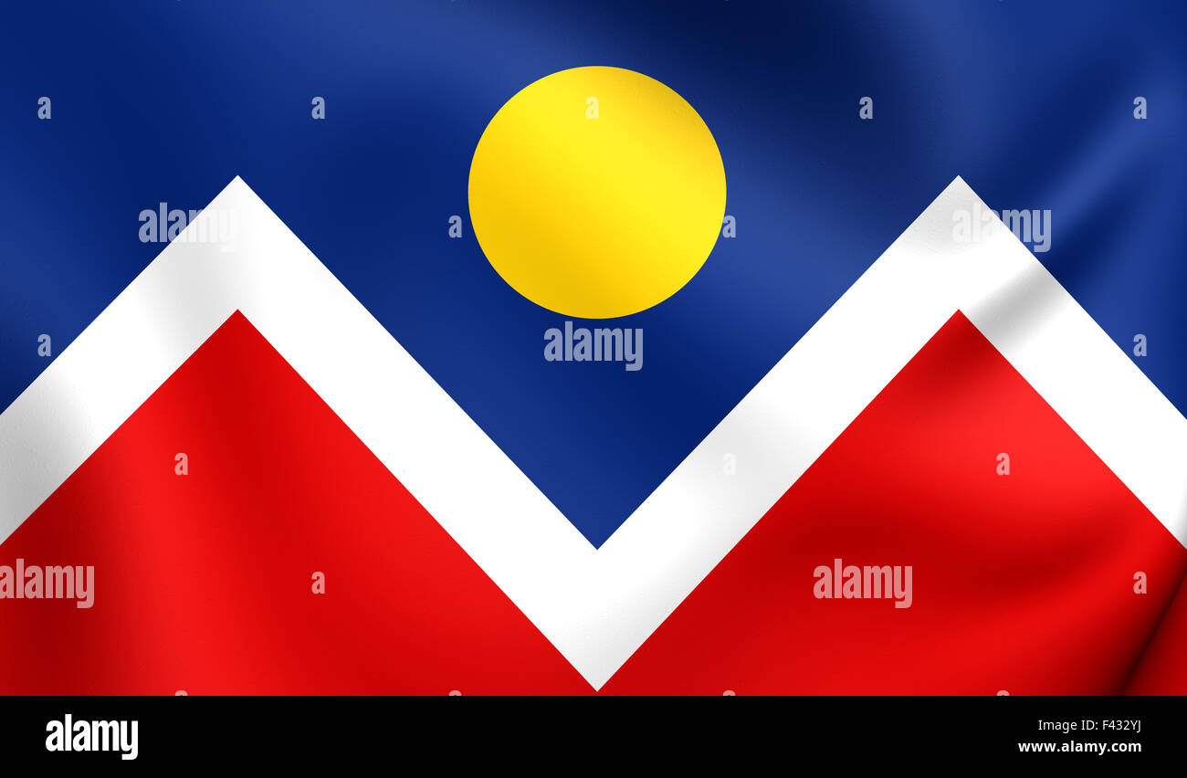 Flag of Denver Stock Photo - Alamy