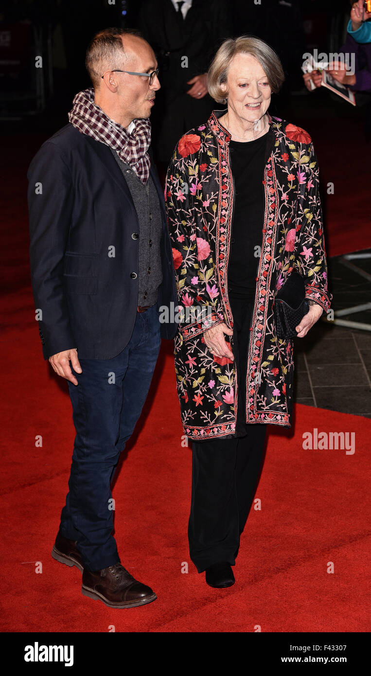 London, UK. Dame Maggie Smith at London Film Festival Premiere of The ...