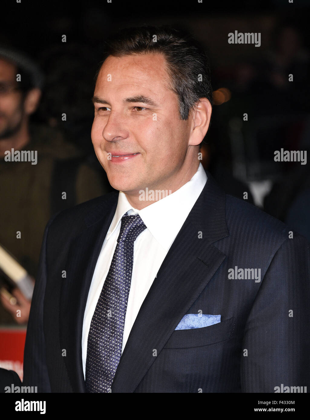 London, UK. David Walliams at London Film Festival Premiere of The Lady ...