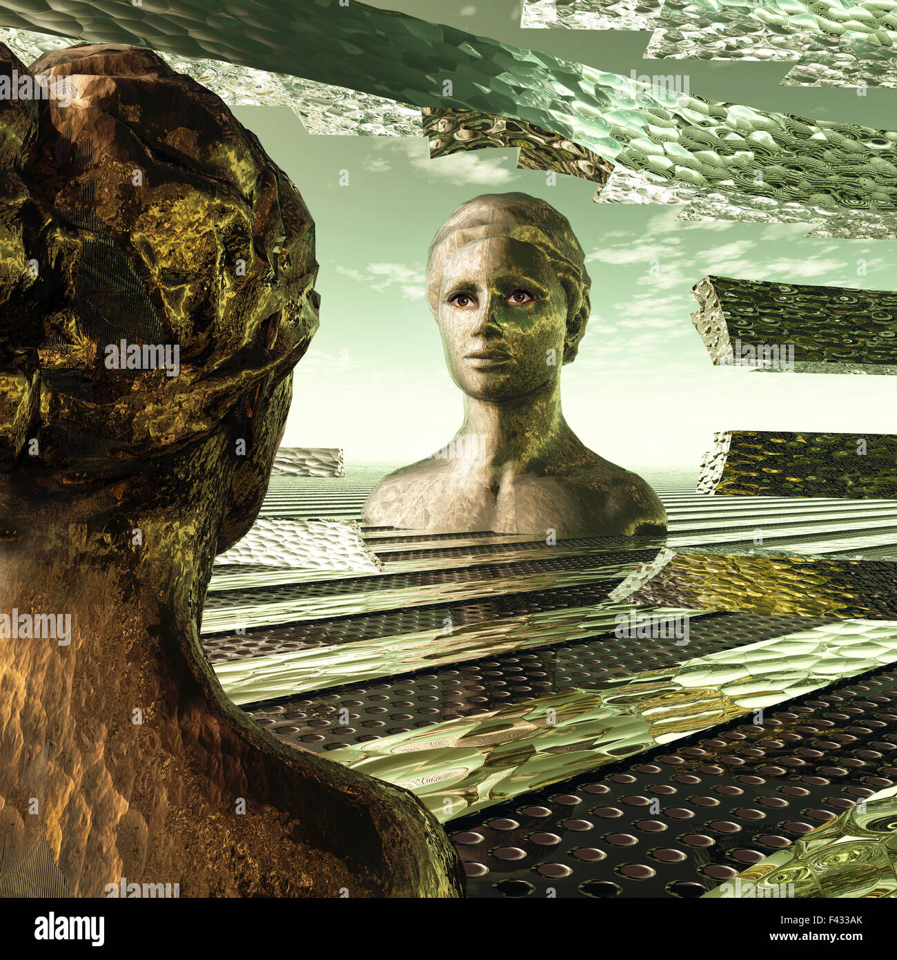 In the Mirror of Time Stock Photo - Alamy