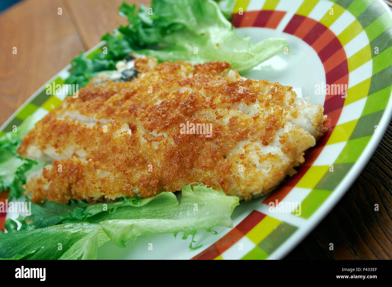 Boston Baked Scrod Stock Photo - Alamy