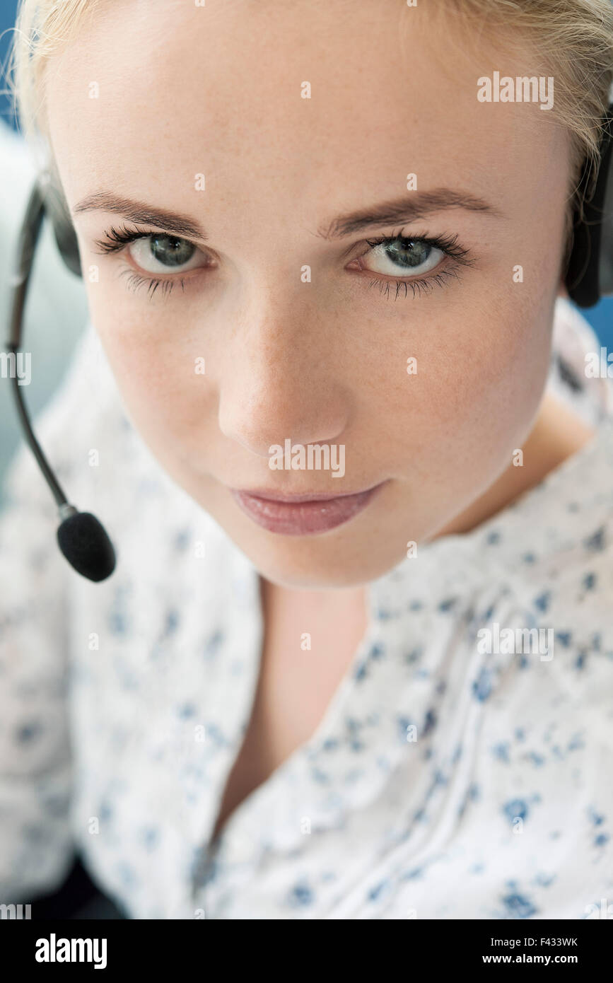 Telemarketer hi-res stock photography and images - Alamy