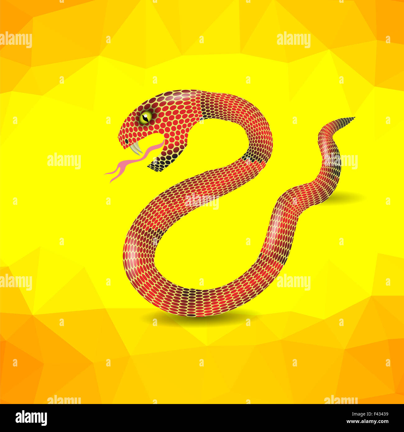 Red snake skin hi-res stock photography and images - Alamy