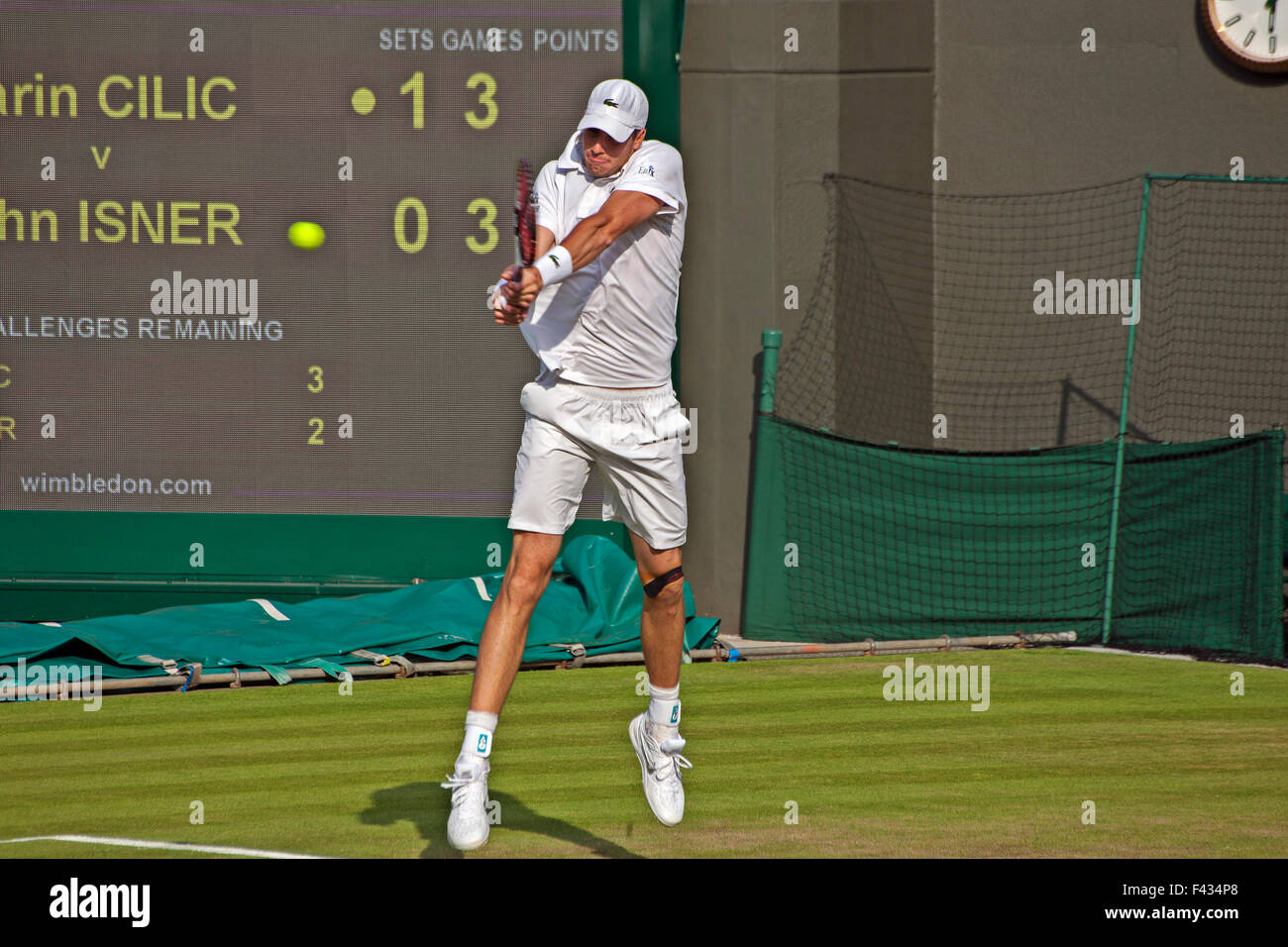 John isner tennis player hi-res stock photography and images - Alamy