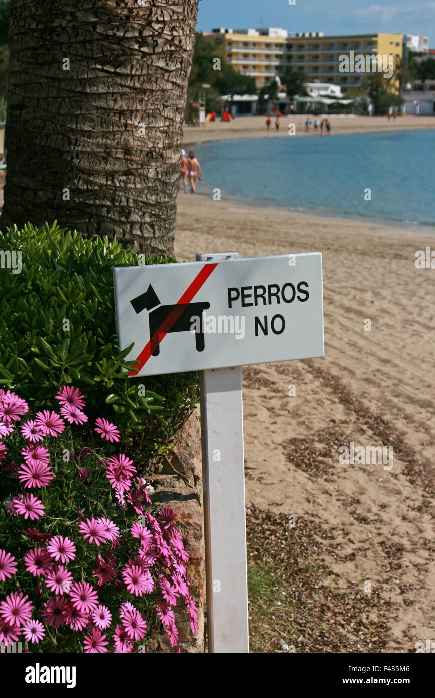 sign in Spain Stock Photo - Alamy
