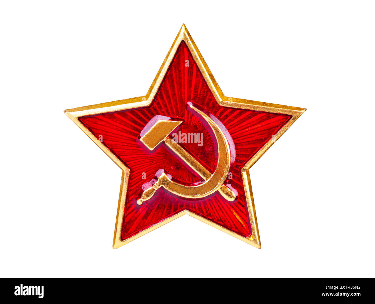 Soviet military emblem red star hi-res stock photography and images - Alamy