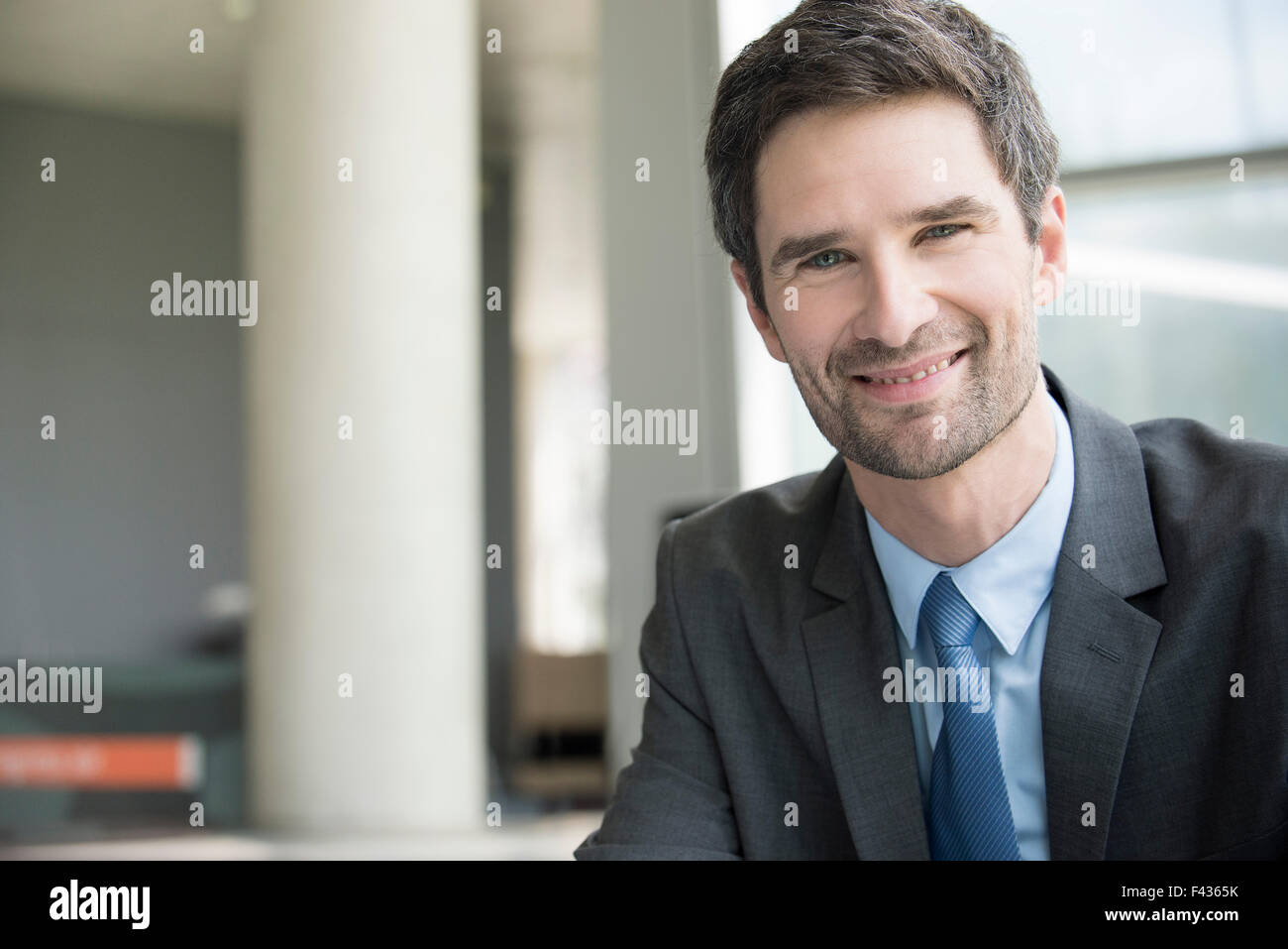 Insurance agent, portrait Stock Photo - Alamy
