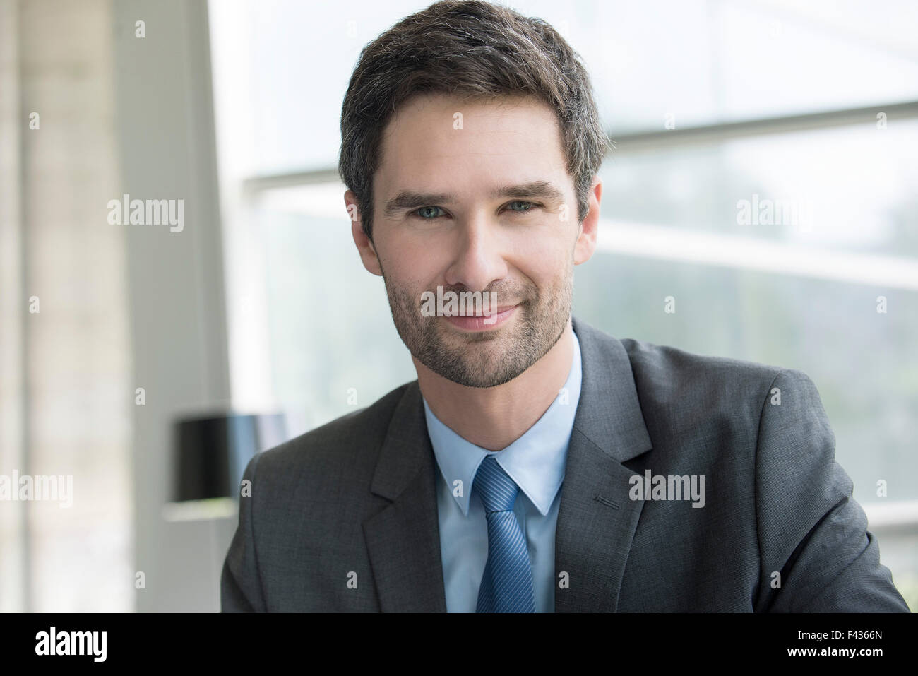 Financial advisor, portrait Stock Photo - Alamy