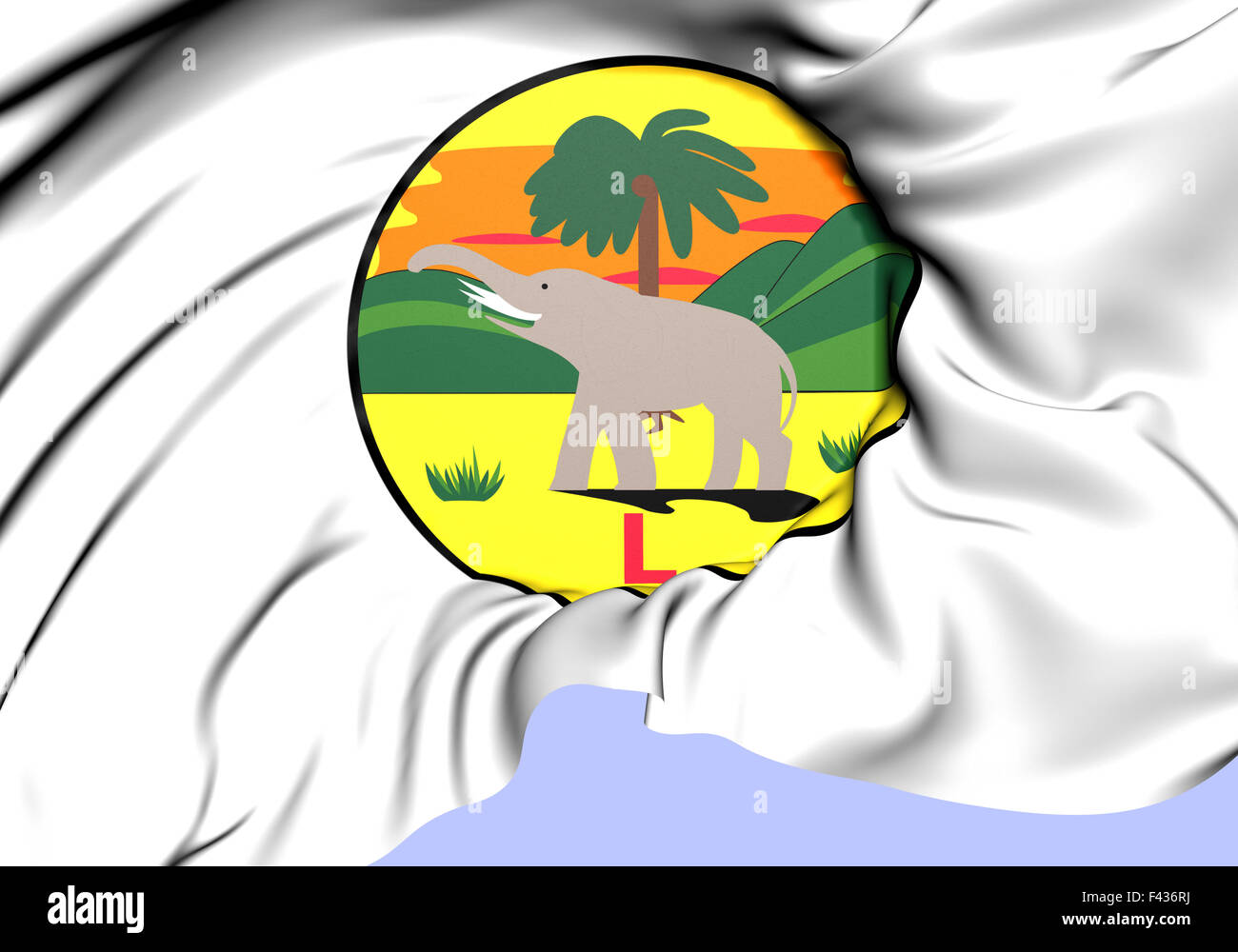 Seal of Lagos Colony Stock Photo - Alamy