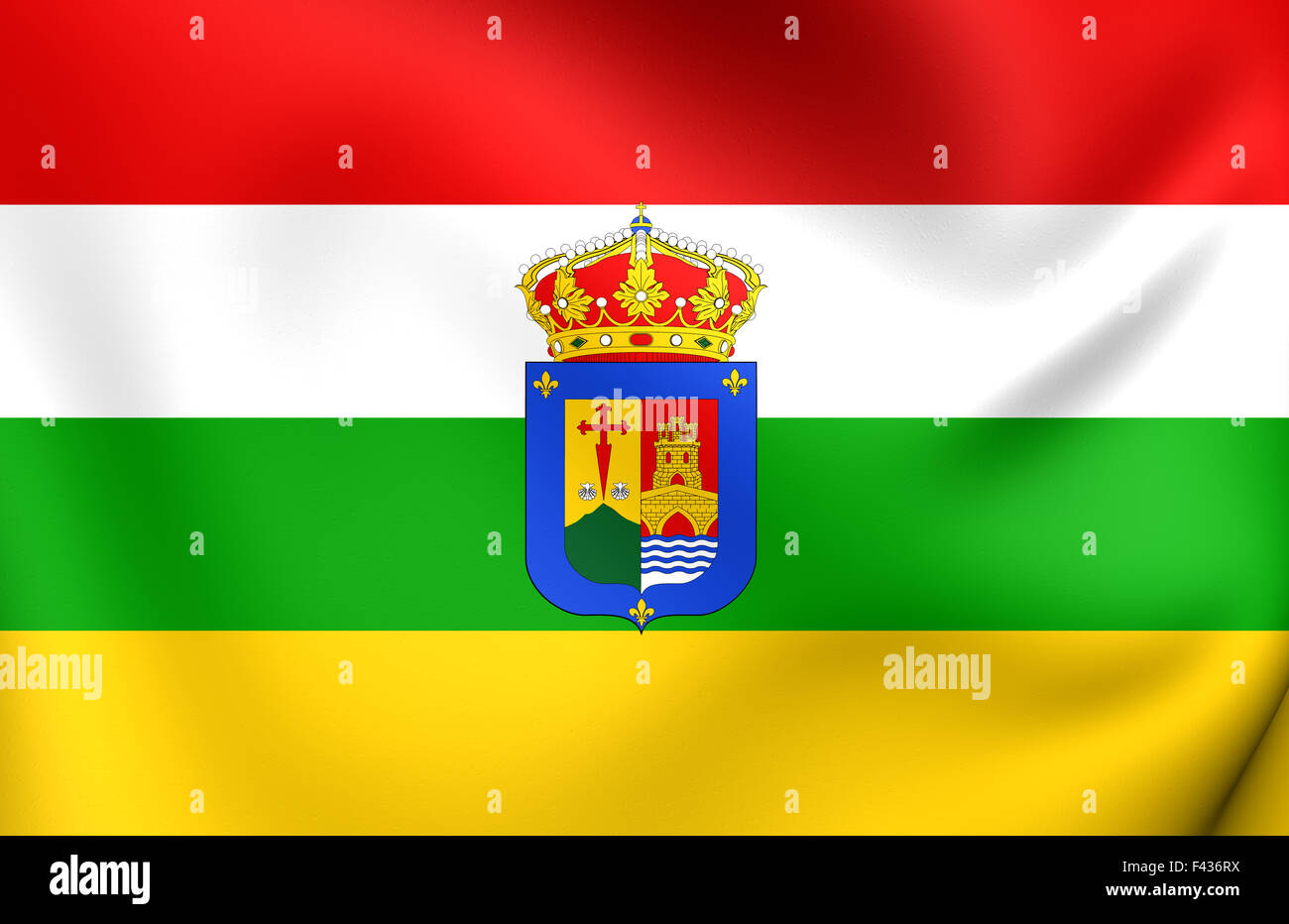 Flag of the region of la rioja hi-res stock photography and images - Alamy