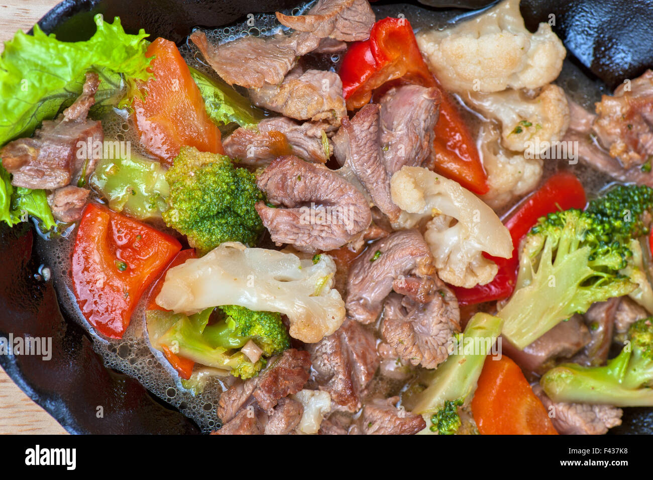 meat with vegetables Stock Photo - Alamy