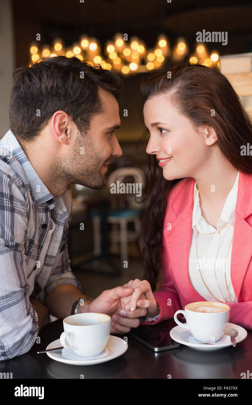 Cute couple on a date Stock Photo - Alamy