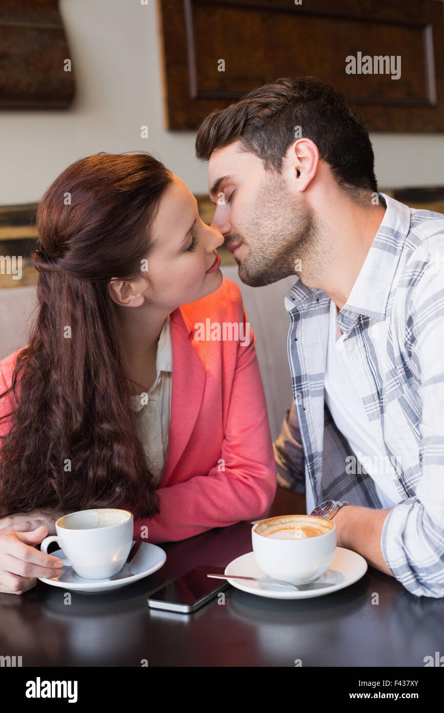 Cute couple on a date Stock Photo - Alamy