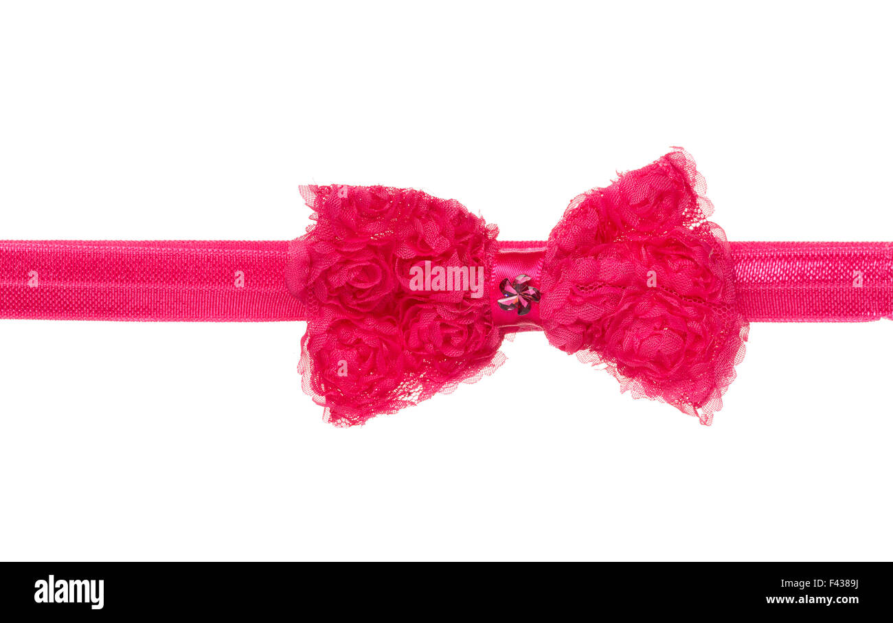 Pink ribbon bow hi-res stock photography and images - Alamy